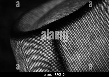 Light coming through holes of fabric texture with close up view Stock ...