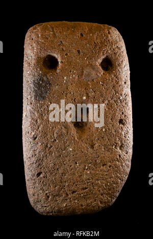 Ancient Roman loom weight. Ceramic or terracotta Stock Photo - Alamy