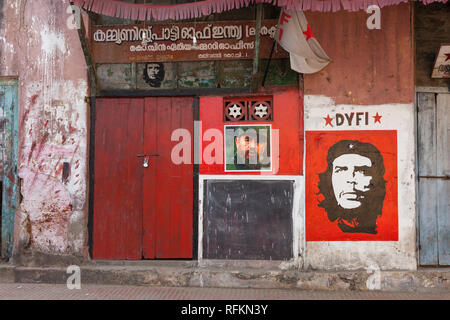 Communist Party Headquarters, Fort Cochin, Kerala, India Stock Photo ...