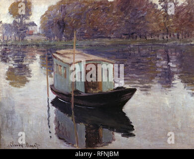 "Monet's studio boat" by Claude Monet in the Kröller-Müller Museum ...