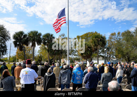Astronaut memorial, Sand Point Park, Titusville, Florida Stock Photo ...