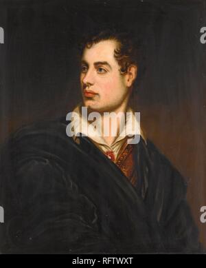 Portrait of Lord Byron as a young man, c1805 (1905). Artist: Grout ...