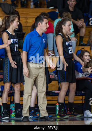 Girls basketball action with University Prep vs. Central Valley High ...