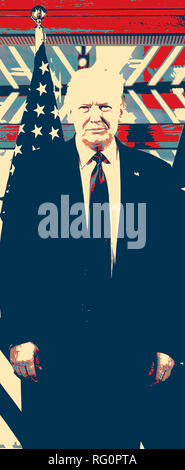 Election Poster Background: Red, white and blue election/campaign ...