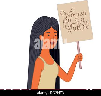 woman with tag of wood avatar character Stock Vector Image & Art - Alamy
