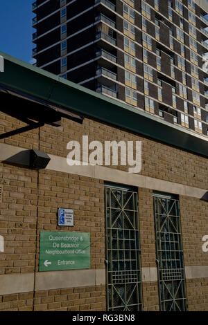 council Estate community centre London Hackney Community Centre Stock ...