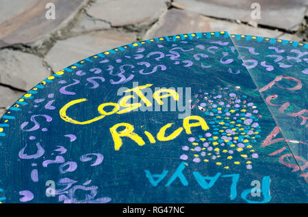Artistic table Costa Rica Stock Photo - Alamy