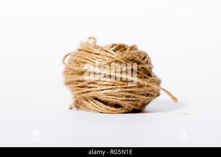A hemp rope loop Stock Photo - Alamy