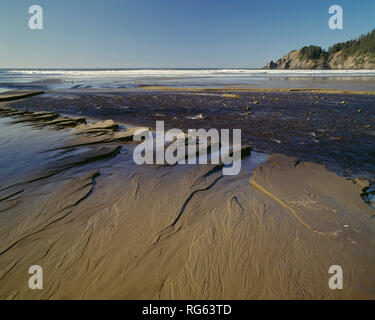 Sand ripple patterns in a creek, Wawa, Ontario, Canada Stock Photo - Alamy