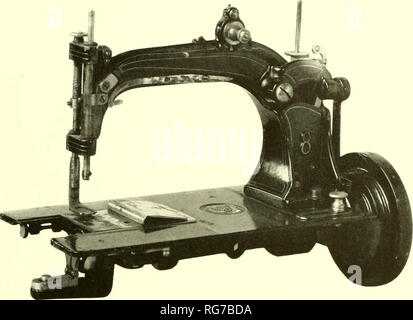 Wheeler & Wilson Sewing Machine 1852 Stock Photo - Alamy