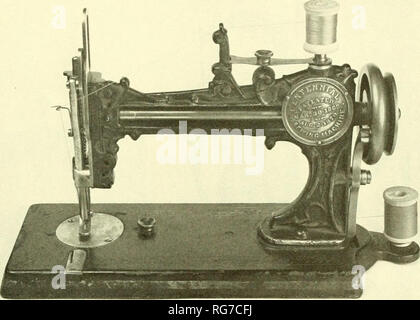 Patent model. Sewing machine, Wilson, 1850, patent no. 7776. TE*T06052 ...