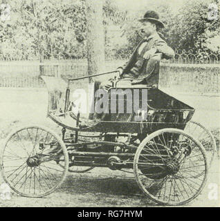 The first steam powered car, built by Cugnot, loses control and knocks ...