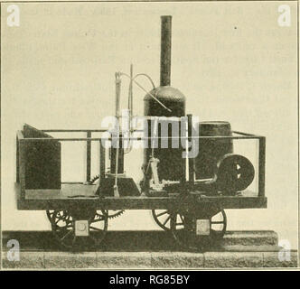 Model of experimental locomotive for F-locomotive Stock Photo - Alamy