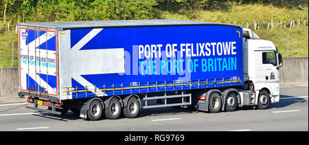Advertising side & back of articulated trailer for Kingsmill bread a ...