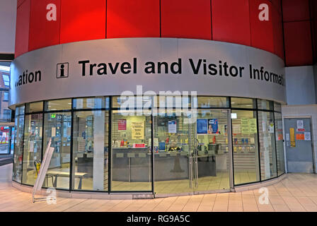 Warrington town centre. Travel Interchange. Bus station Central railway ...