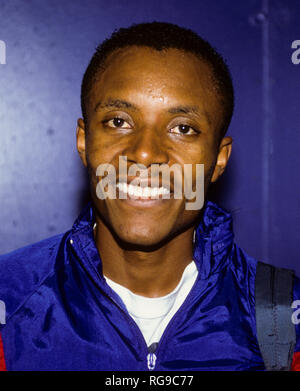 CALVIN SMITH athletic USA sprint Stock Photo - Alamy