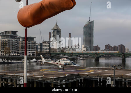 London Heliport, previously named Battersea Heliport and currently ...