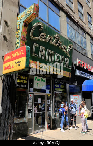 Chicago, IL, USA. . Central Camera, a 3rd generation family own camera ...