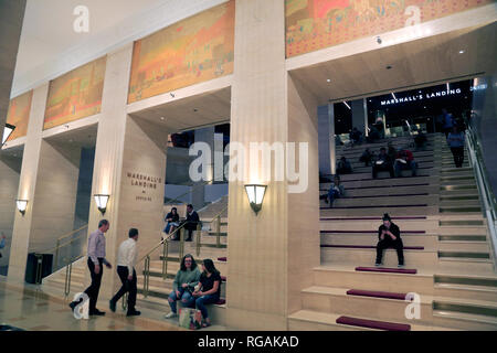 Interior view of Merchandise Mart. Chicago.Illinois.USA Stock Photo - Alamy
