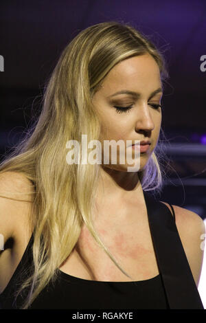 Monica Valli at The NAMM Show at the Anaheim Convention Center in the ...