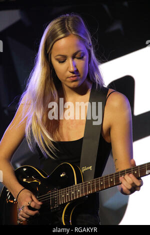 Monica Valli at The NAMM Show at the Anaheim Convention Center in the ...