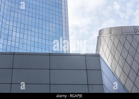 Architectural design of RCBC Plaza in Makati, Philippines. Headquarters ...