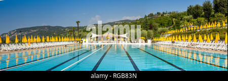 The Olympic size swimming pool on the Campus of Pepperdine University ...