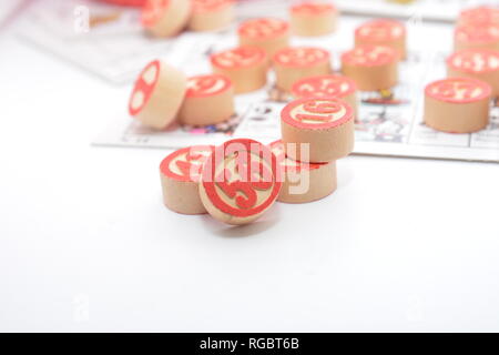 italian game tombola bingo with number and cards Stock Photo - Alamy