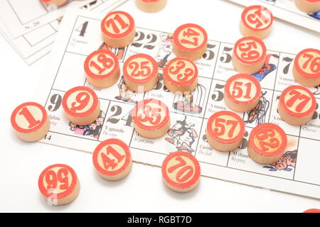Game of Tombola Stock Photo - Alamy