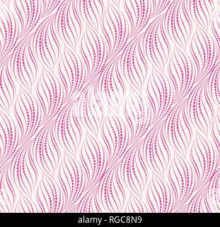 Curved abstract ethnic seamless pattern. 70s geometrical african ...