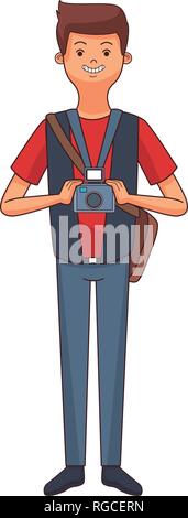 news journalist body cartoon Stock Vector Image & Art - Alamy