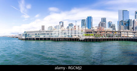 USA, Washington State, Seattle, Harbour Stock Photo - Alamy