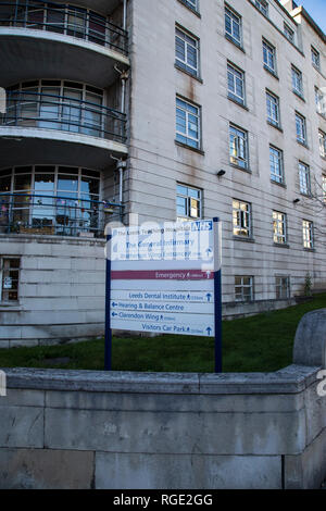 Leeds LGI NHS trust teaching hospital Brotherton wing Stock Photo - Alamy