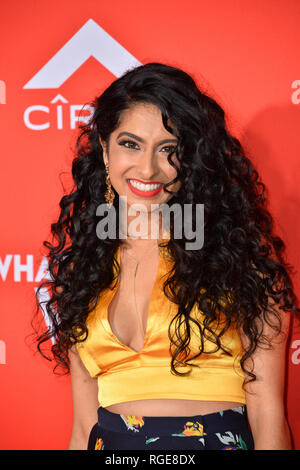 Kausar Mohammed at the US premiere of "What Men Want" held at the ...