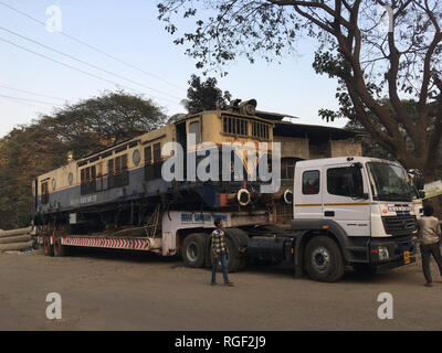 moving WCAM 3 engine at kalyan railway goods station Maharashtra INDIA ...