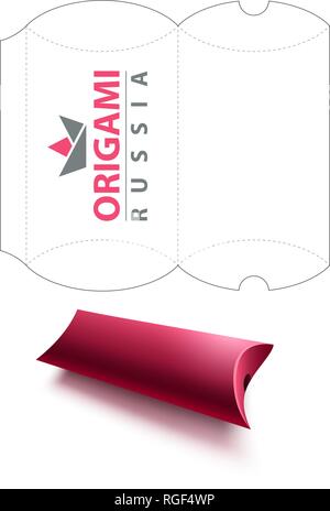 Illustration of origami wine bottle isolated on white background Stock ...