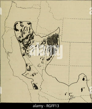 Map of California and Nevada, with parts of Utah & Arizona , California ...