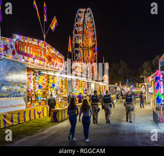 Night at the Manatee County Fair at the Manatee County Fairgrounds in ...