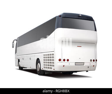 Modern tour bus isolated on white background Stock Photo: 133719332 - Alamy