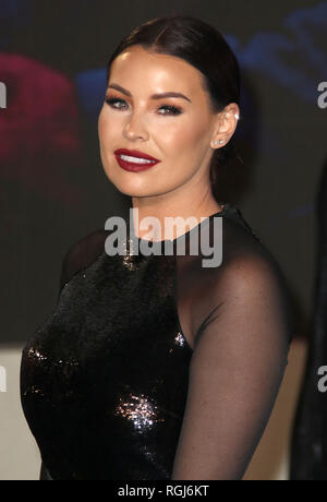 Jess Wright attending the UK Premiere of the live action re-imagining ...