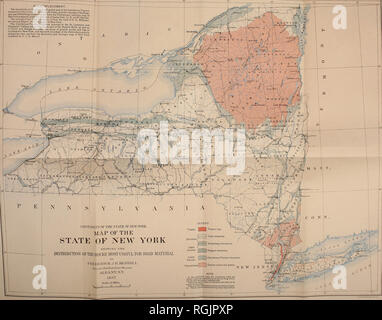 Preliminary geologic map of New York, exhibiting the structure of the ...