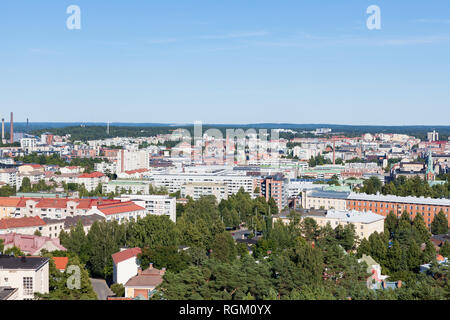 View of Tampere Finland taken at Pyynikki lookout tower Stock Photo - Alamy