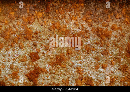 Close up of the surface of corroded steel plate Stock Photo - Alamy