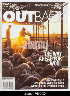 The cover of RM Williams Outback Magazine, issue 101, June/July 2015 ...