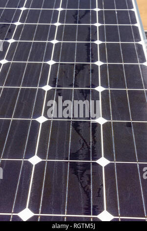 Silicon cells Poly modules with Snail Trails defects in its surface ...