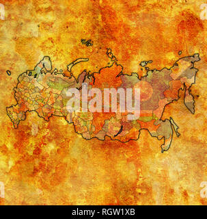 Kaliningrad Oblast, political map. Kaliningrad Region, federal subject ...