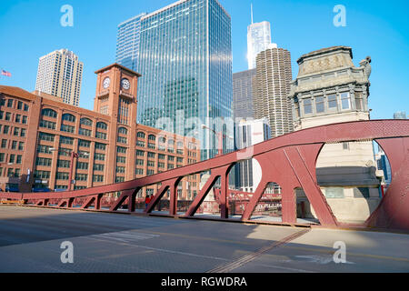 Chicago architecture, the Whirlpool building Stock Photo - Alamy