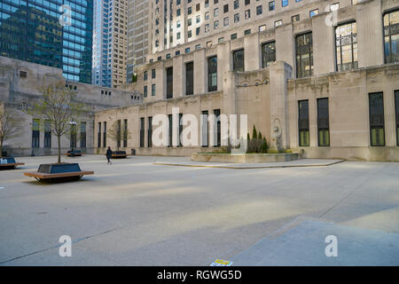 CHICAGO, USA - CIRCA APRIL, 2016: Chicago urban landscape at daytime ...