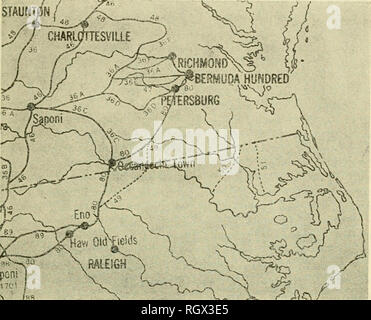 Map of Catawba in North Carolina Stock Photo - Alamy