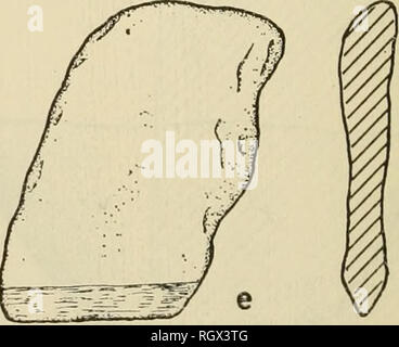 Artifact grinding stone in small creek, Panama Stock Photo - Alamy